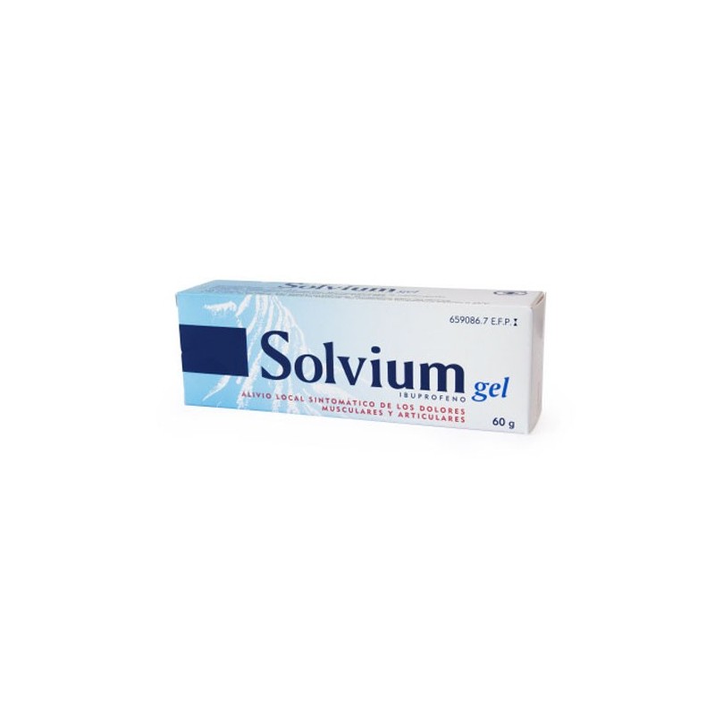 Solvium 50mg/g Gel Tópico 60g