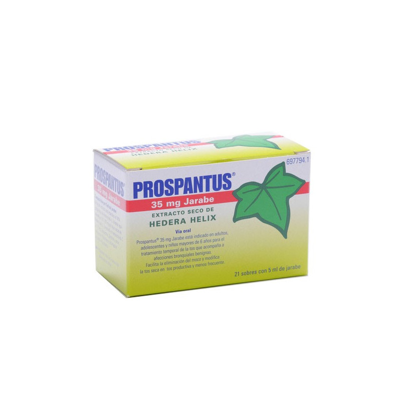 PROSPANTUS 35 MG 21 SOBRES JARABE 5 ML