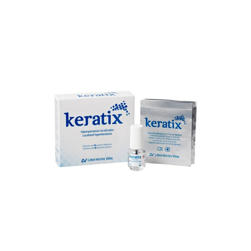 Keratix Hiperqueratosis Localizadas Solución con 36 Parches Adhesivos