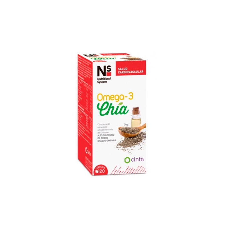 NS Omega-3 Chía 120 cápsulas