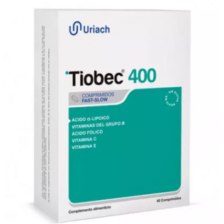 Tiobec 400 40 Comprimidos Fast Slow