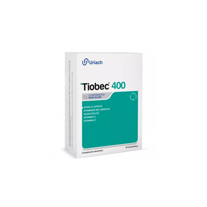 Tiobec 400 40 Comprimidos Fast Slow