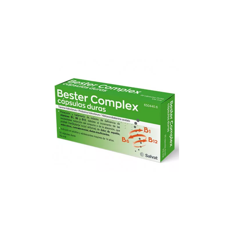 BESTER COMPLEX 30 CAPSULAS